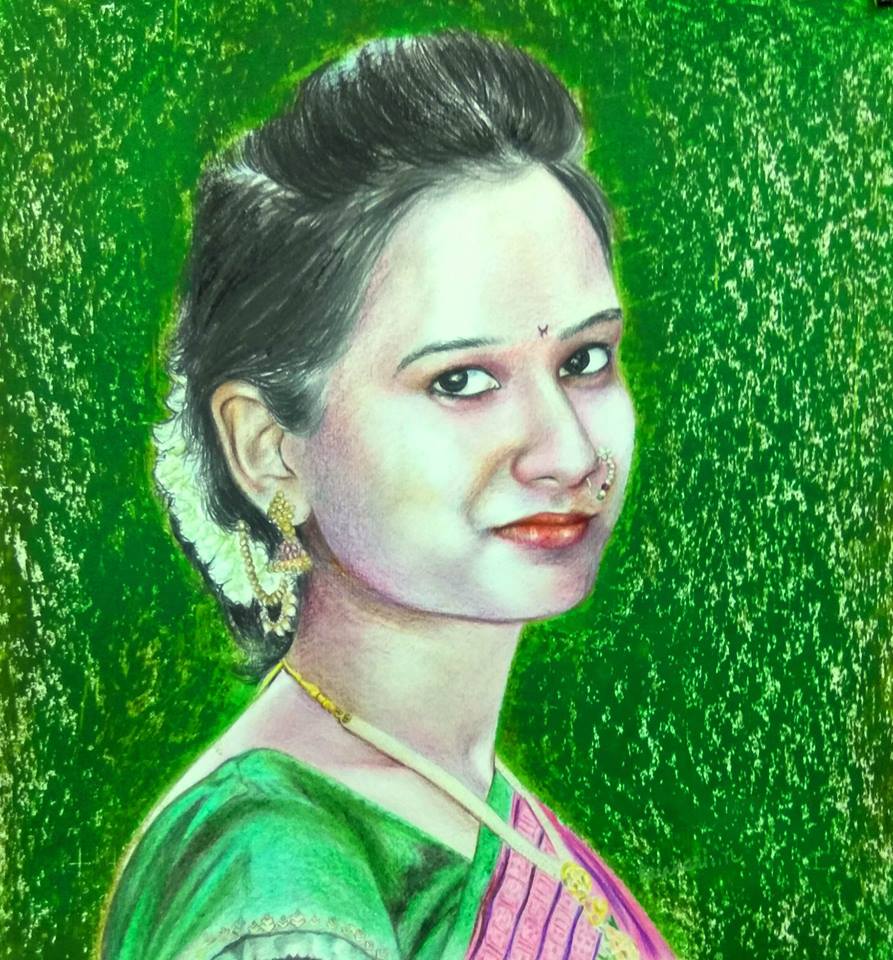 Color pencil drawing|Color pencil portrait by famous artist|Phot to ...